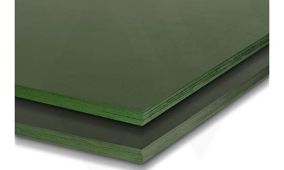 18mm Berken Betonplex Groen Glad | Intriplex